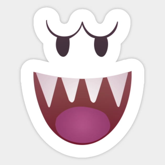 Boo Super Mario Sticker Teepublic